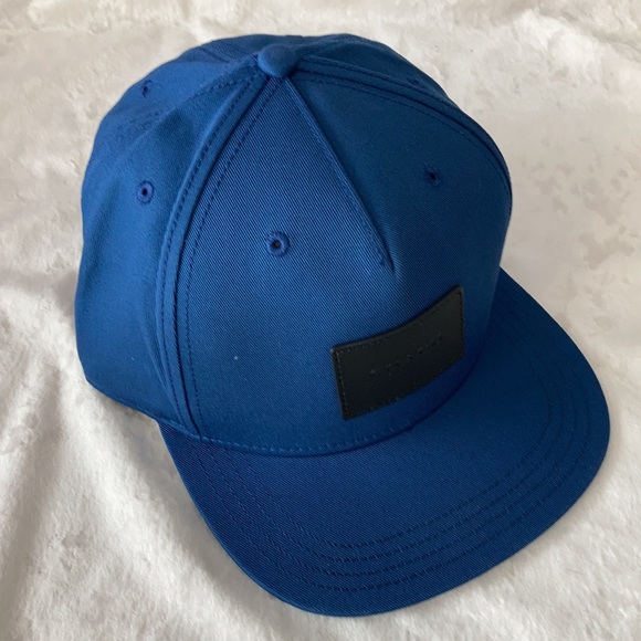 Coach | Accessories | Nwt Coach Solid Cobalt Flat Brim Hat | Poshmark